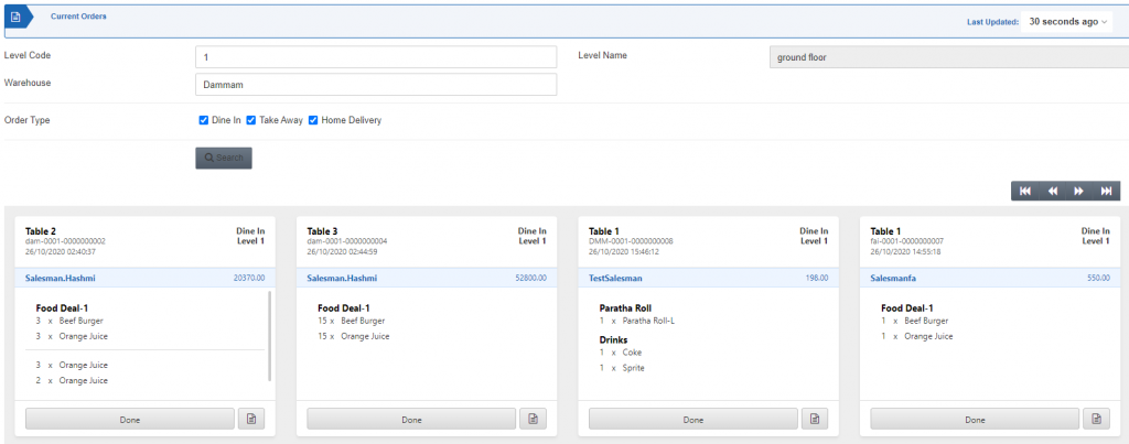 Kitchen Display - SMACC Accounting Software Documentation